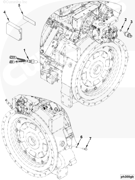 3408591 5594397 Original Fuel Pressure Sensor Cummins V378 Diesel ...
