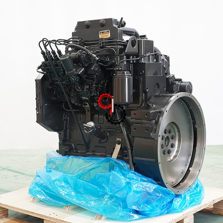 4 cylinder diesel engine 4BTA3.9-C130 engine assy 4BT Cummins 4BTA 3.9 for Excavator Motor - Buy ...