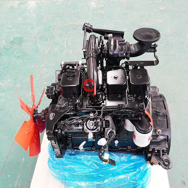 4 cylinder diesel 4BTA3.9-110 Cummins 4BT 3.9 engine for construction ...